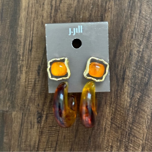 J. Jill | Jewelry | Jjill Modern Nature Earring Set | Poshmark